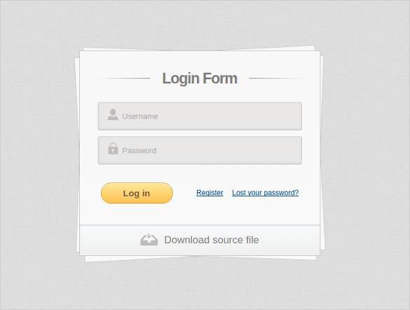 Free 22+ HTML5 Signup & Registration Forms - HTML, CSS