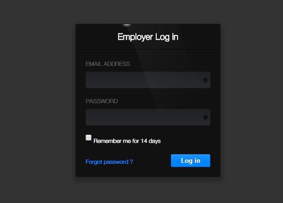 32+ Remarkable HTML & CSS Login Form Templates Download!