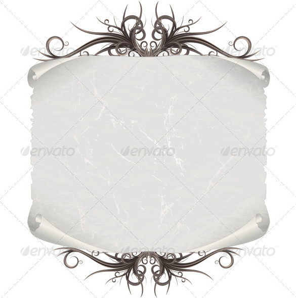 12+ Scroll Paper Templates & PSD Designs!