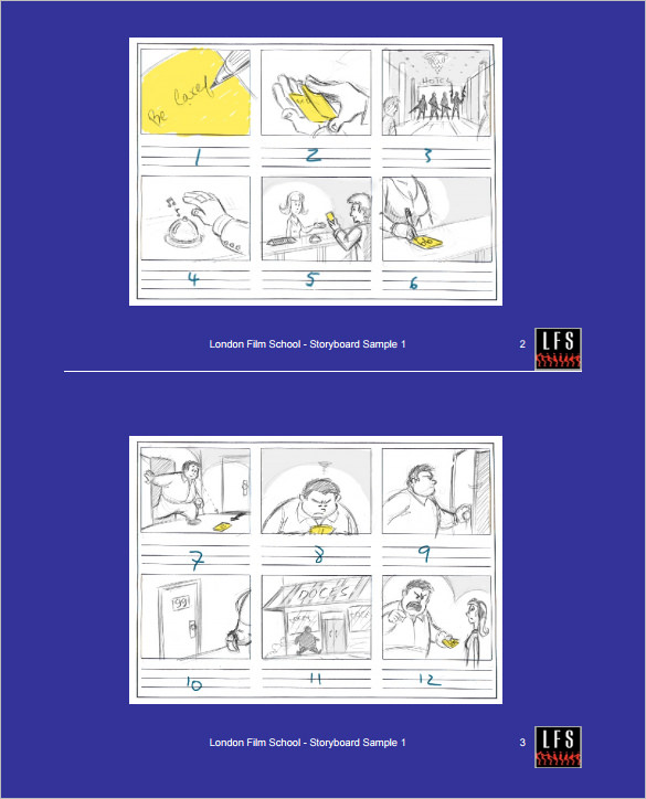 79+ Storyboard Templates - PDF, PPT, DOC, PSD
