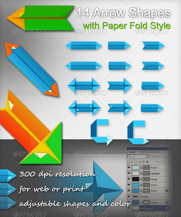 12+ Paper Folding Templates - PSD