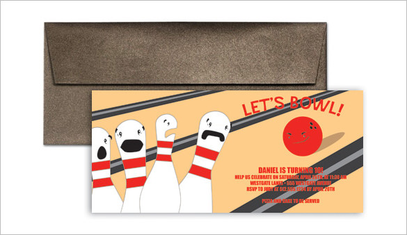 24+ Outstanding Bowling Invitation Templates & Designs! - PSD, AI