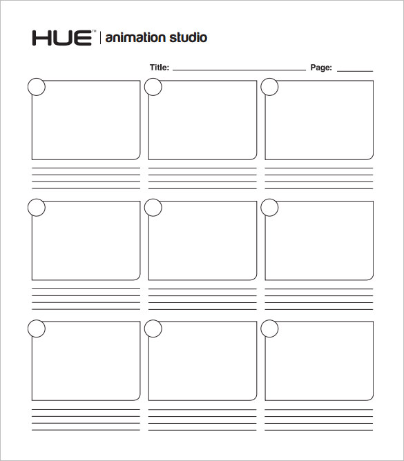 79+ Storyboard Templates - PDF, PPT, DOC, PSD