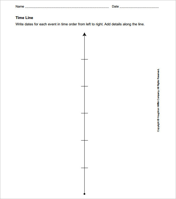 47+ Blank Timeline Templates - PSD, DOC, PDF