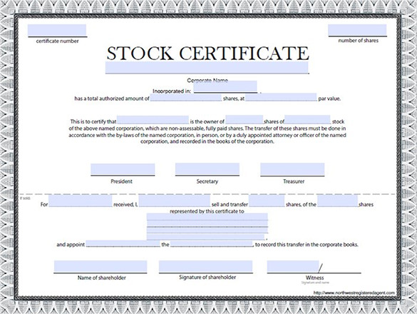 24+ Share Stock Certificate Templates - PSD, Vector EPS
