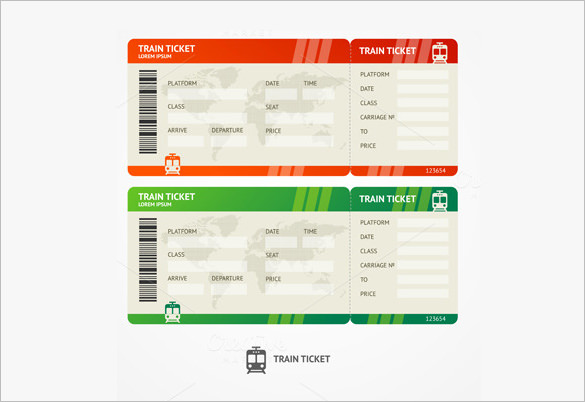 113 Ticket Templates Word Excel PDF PSD EPS Free Premium 