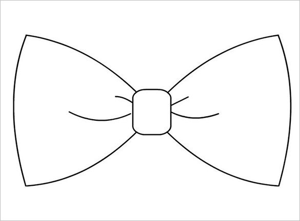 10 Printable Tie Templates DOC PDF