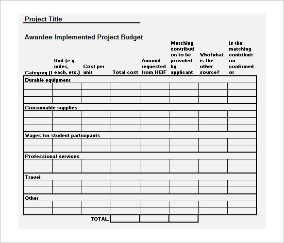 8+ Budget Timeline Templates -DOC, PDF, Excel