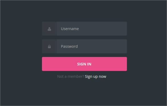 15+ Free HTML5 & CSS3 Login Forms Download
