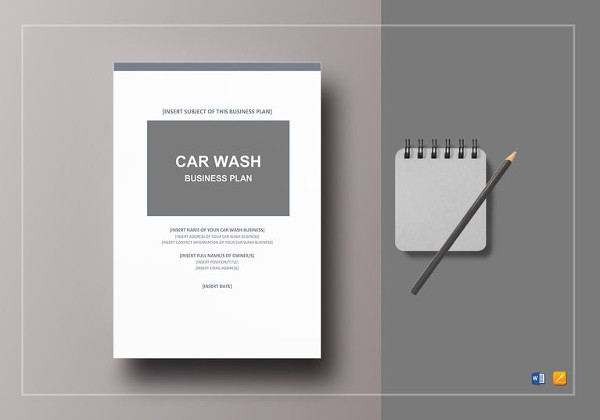 19+ Car Wash Business Plan Template Word, Excel, PDF Format Download