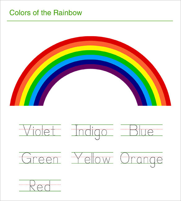 10+ Rainbow Templates - PDF Documents Download