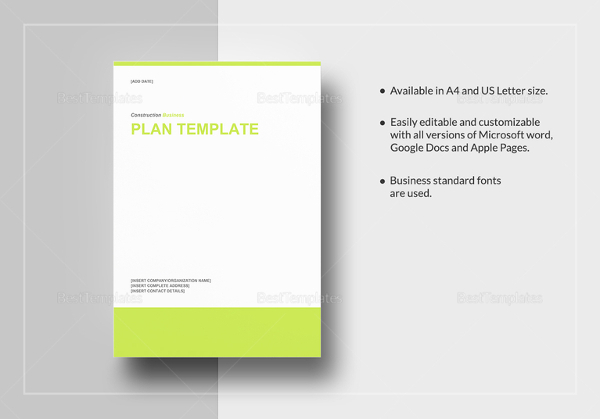 10+ Free Construction Management Plan Templates