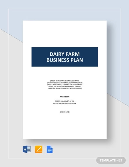 19+ Farm Business Plan Templates - Word, PDF, Excel, Google Docs, Apple ...