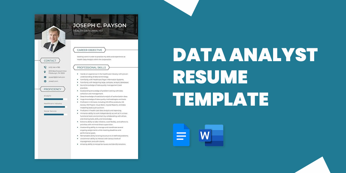 Data Analyst Resume Template - 21+ Free Word, Excel, PDF Format Download!