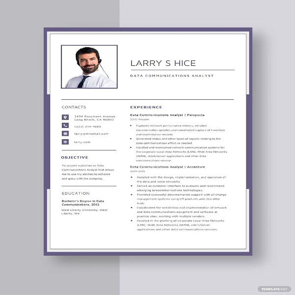 Data Analyst Resume Template - 21+ Free Word, Excel, PDF Format Download!