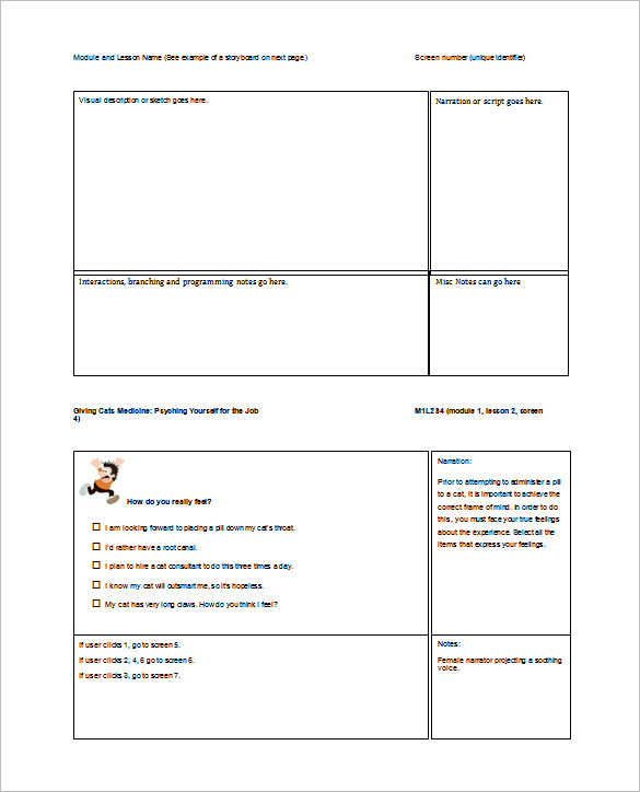 79+ Storyboard Templates - PDF, PPT, DOC, PSD | Free & Premium Templates