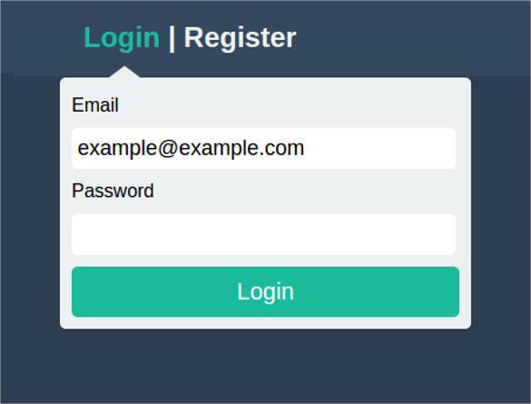 15+ Free HTML5 & CSS3 Login Forms Download