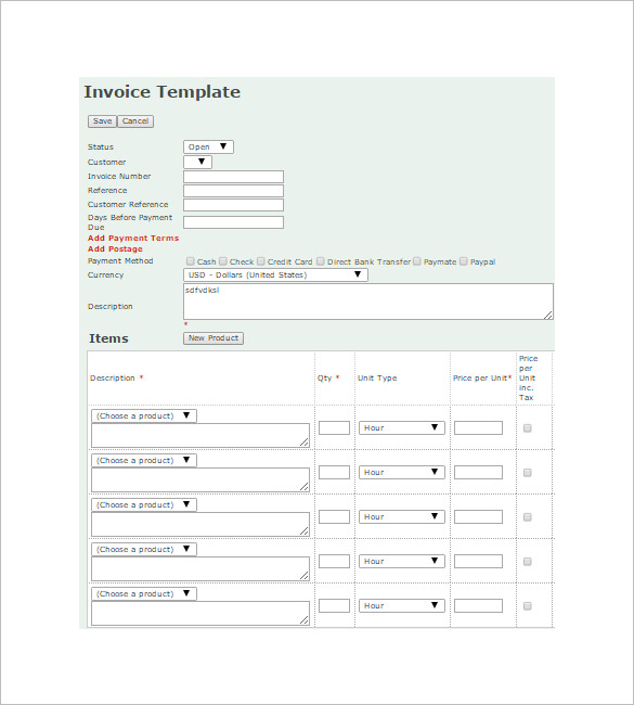 11+ Estimate Invoice Templates - Free Word, PDF, Excel Documents Download