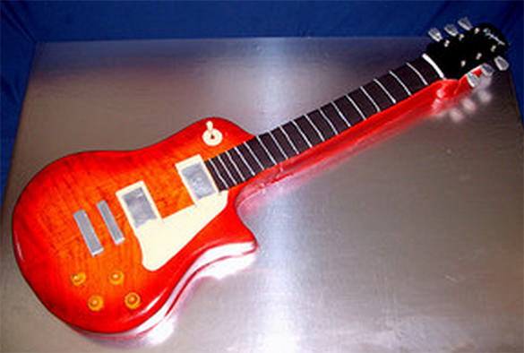 14+ Awsome Guitar Cake Templates & Designs
