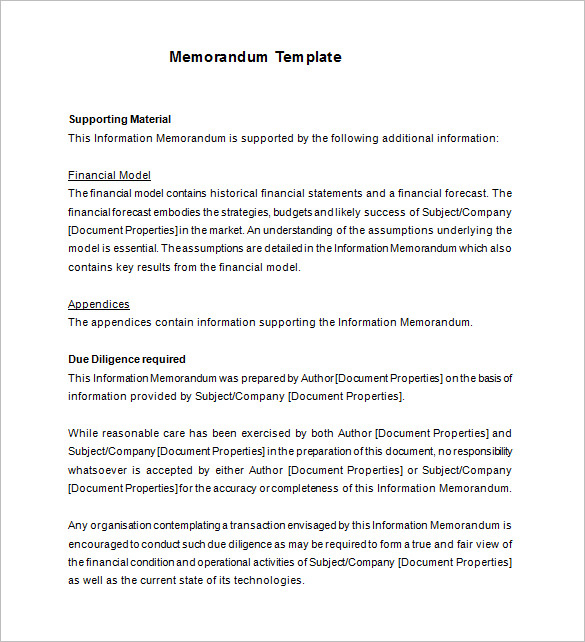 18+ Memorandum Templates - DOC, PDF