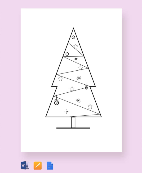 32+ Christmas Tree Templates - Free Printable PSD, EPS, PNG, PDF Format ...