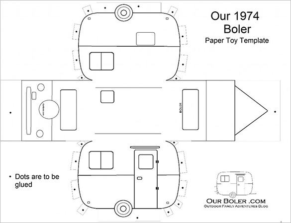 8 Best Paper Car Templates Designs