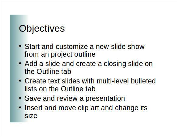 Presentation Outline Template - Free 28+ Sample, Example, Format