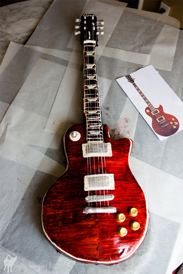 14+ Awsome Guitar Cake Templates & Designs