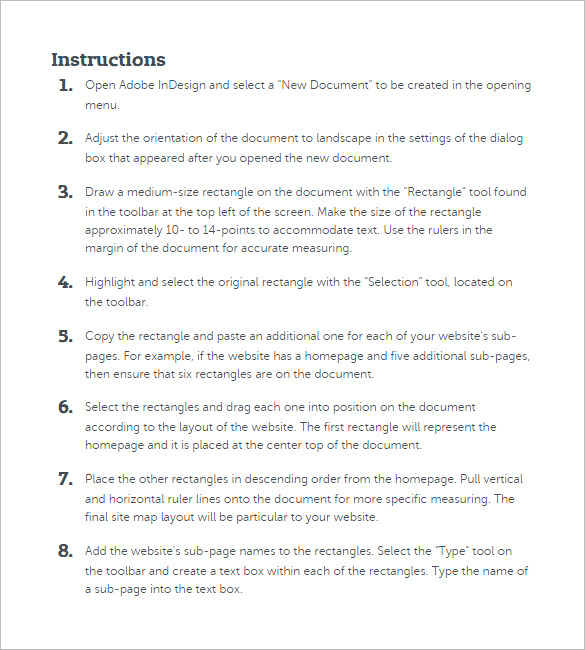 16+ Site Map Templates - PDF, Excel