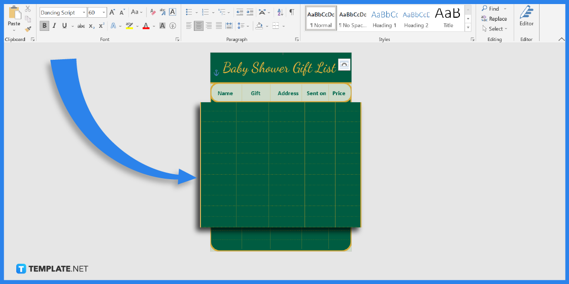 How to Make/Create a Baby Shower Gift List [Templates + Examples] 2023