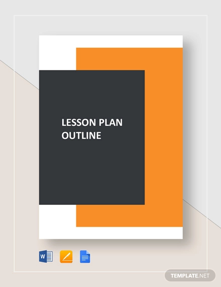 Lesson Plan Outline Template 10 Free Free Word PDF Format Download 