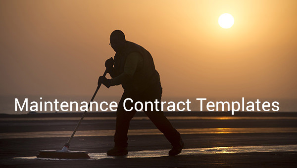 20+ Maintenance Contract Templates - Docs, Word, Pages | Free & Premium ...