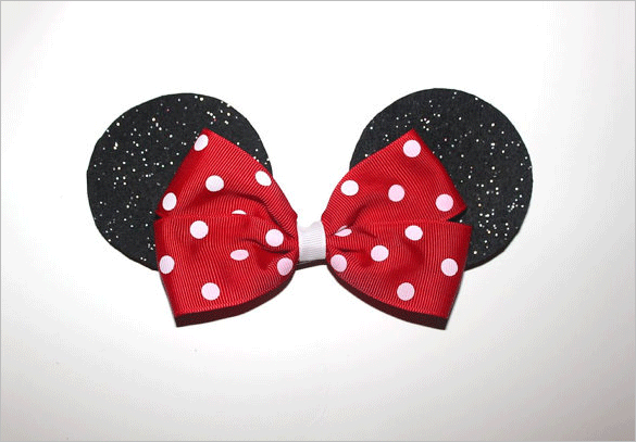 7+ Printable Minnie Mouse Bow Templates