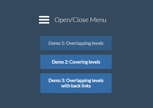 HTML5 CSS3 jQuery DropDown Menus - 16+ Free Best Templates