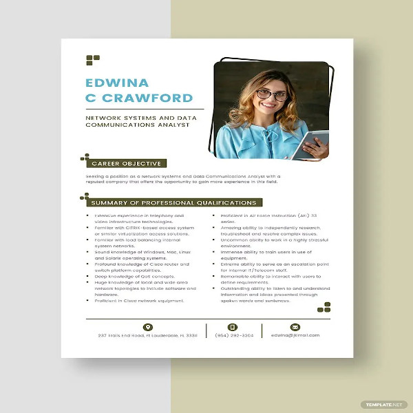 Data Analyst Resume Template - 21+ Free Word, Excel, PDF Format Download!