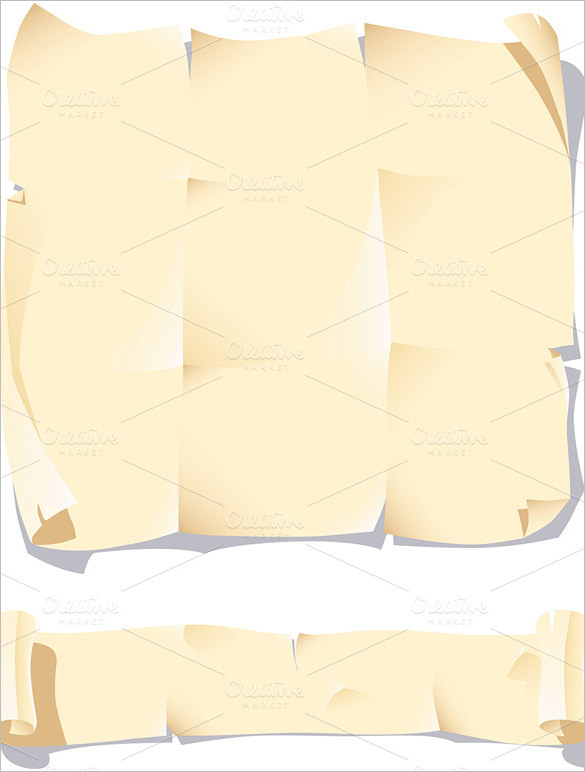 12+ Scroll Paper Templates & PSD Designs!