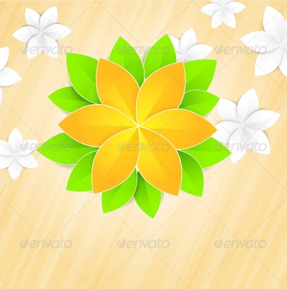 14+ Paper Flower Templates - PDF, DOC, PSD, Vector EPS