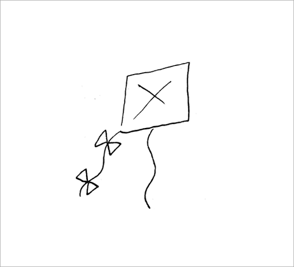9 Printable Kite Templates DOC PDF