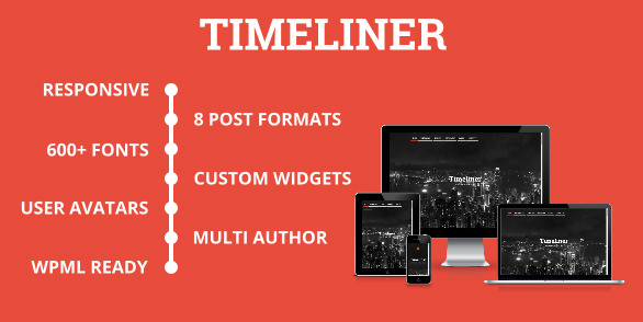 11+ Timeline Website Templates & Themes