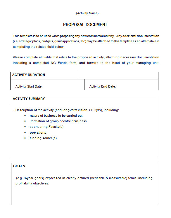 45+ Business Proposal Templates - DOC, PDF