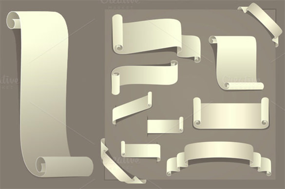 12+ Scroll Paper Templates & PSD Designs!