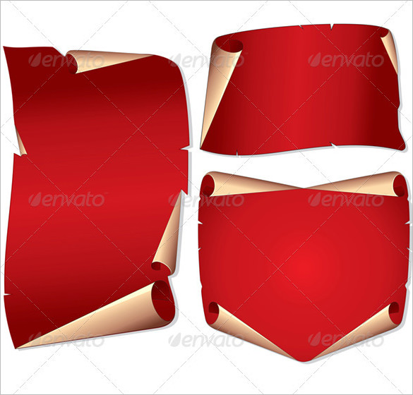 12+ Scroll Paper Templates & PSD Designs!