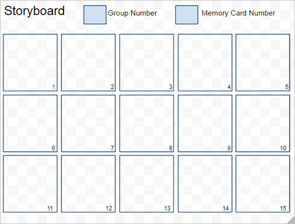 4+ Simple Storyboarding Template - Free Word, Excel, PDF, PPT Format ...