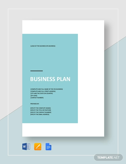 23+ SPA & Salon Business Plan Templates - Google Docs, MS Word, Apple Pages