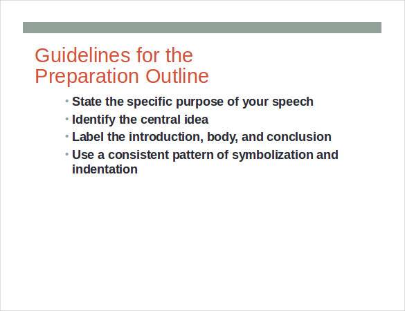 Presentation Outline Template - Free 28+ Sample, Example, Format