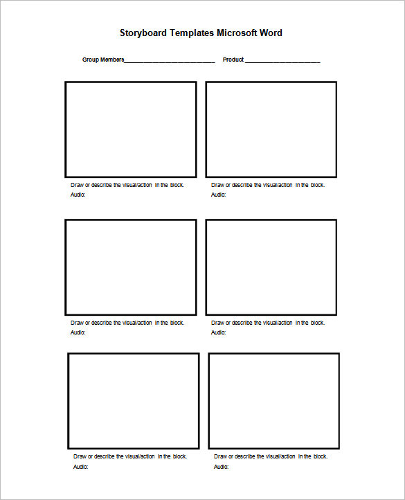 79+ Storyboard Templates - PDF, PPT, DOC, PSD