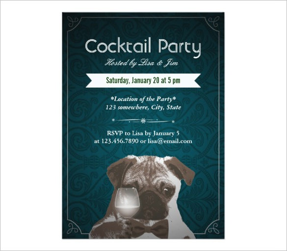 21+ Stunning Cocktail Party Invitation Templates & Designs! - Word, PSD, AI