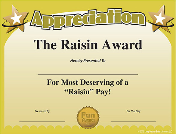 11+ Funny Certificate Templates - Free Word, PDF Documents Download!