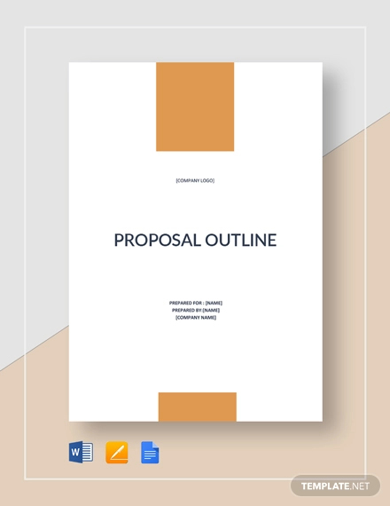 20+ Proposal Outline Templates - DOC, PDF
