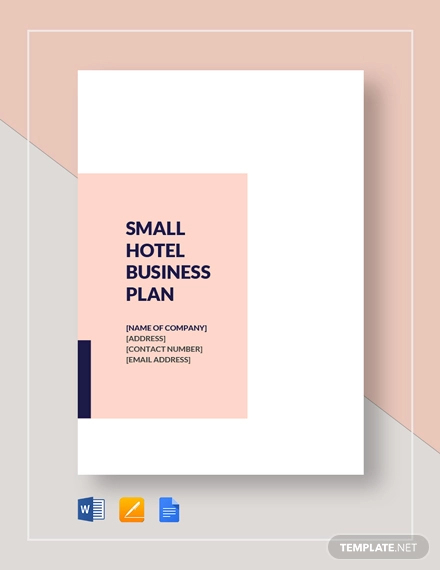 15+ Hotel Business Plan Samples - PDF, Word